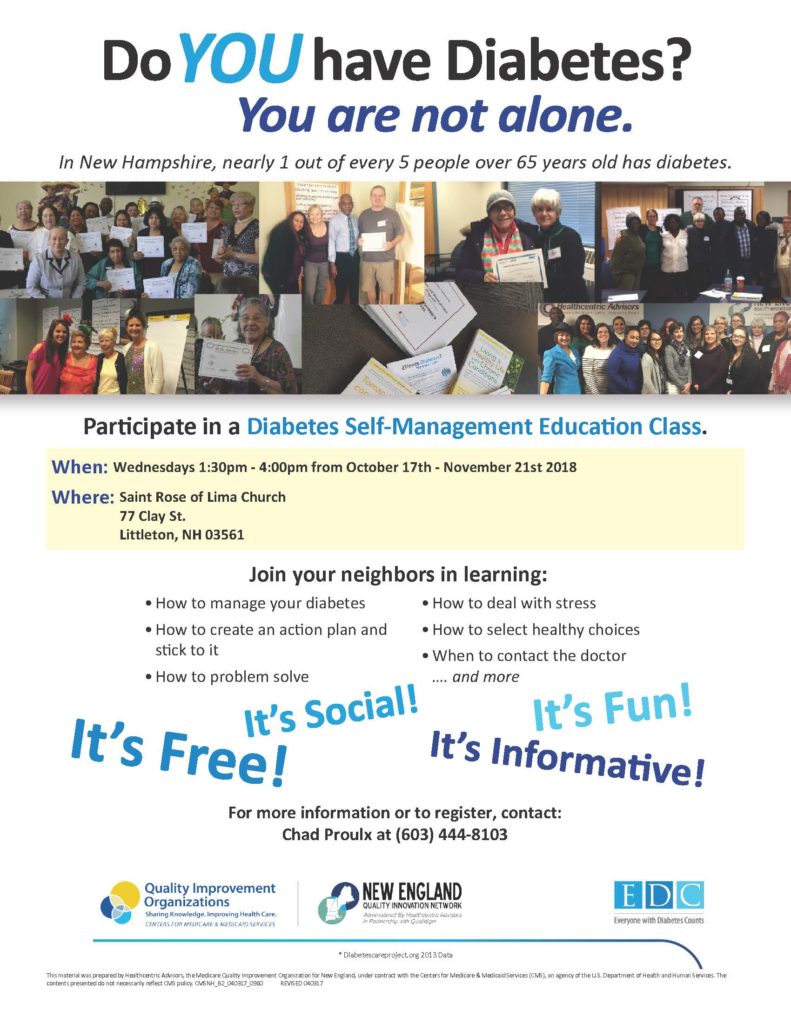 Diabetes Self- Management Class