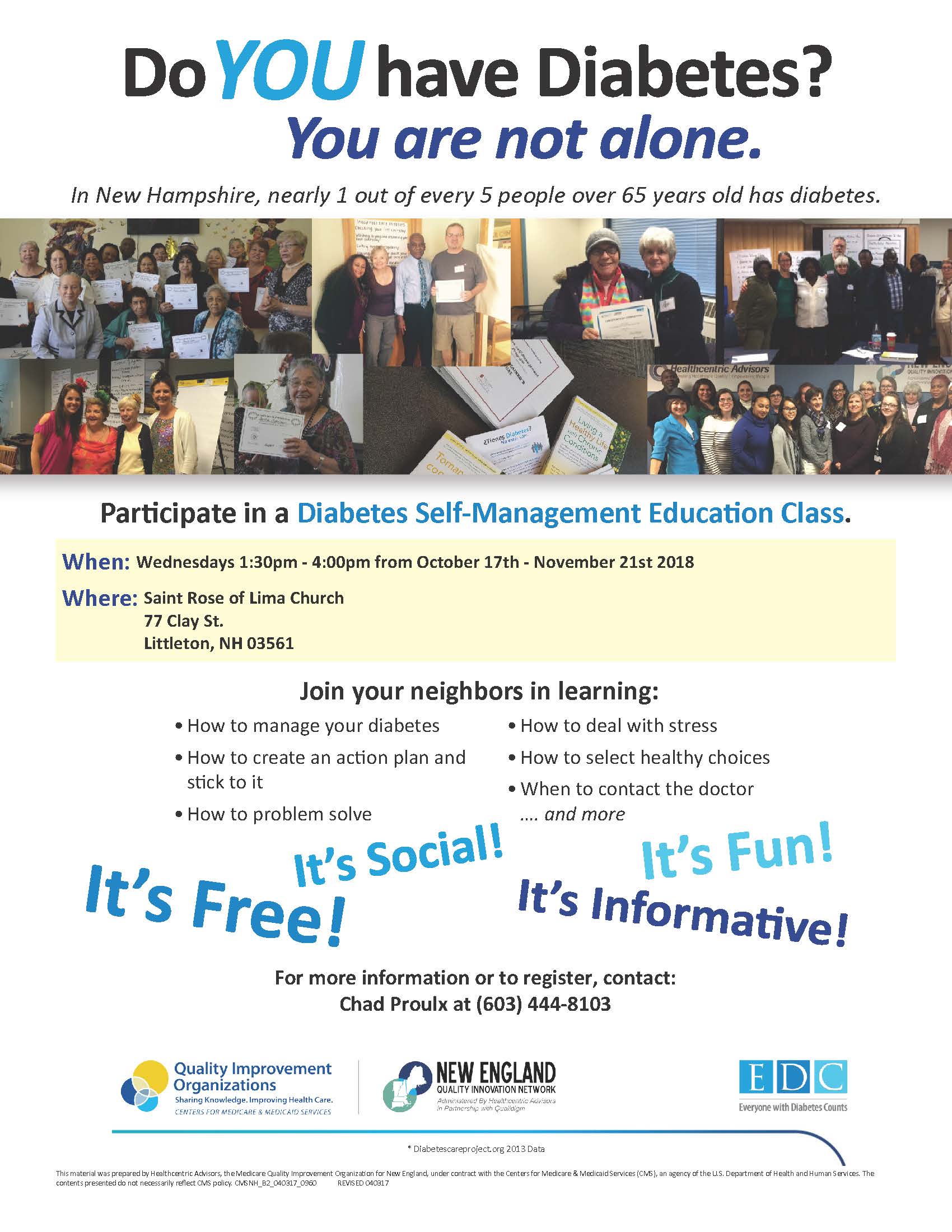 Diabetes Self- Management Class